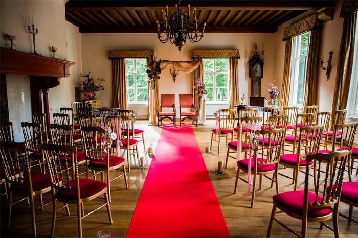 Trouwen in een romantisch kasteel in Zuid-Holland
